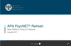 What’s New with APA PsycNET – APA Publishing Blog